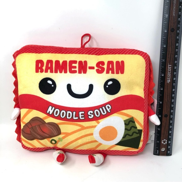 Toys | Ramensan Noodle Soup Ramen Noodles Plush Pillow 9 By Fiesta Red ...